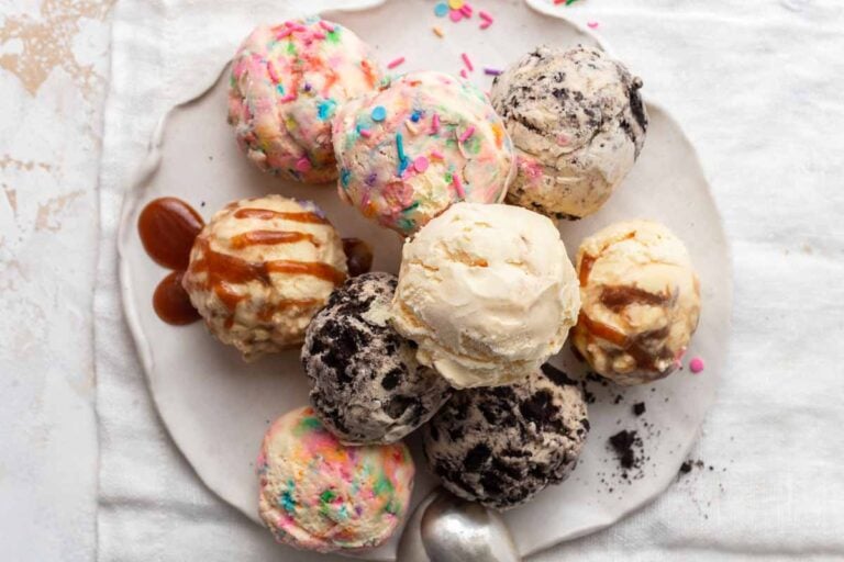3-Ingredient Ice Cream (without a machine) - Mighty Mrs