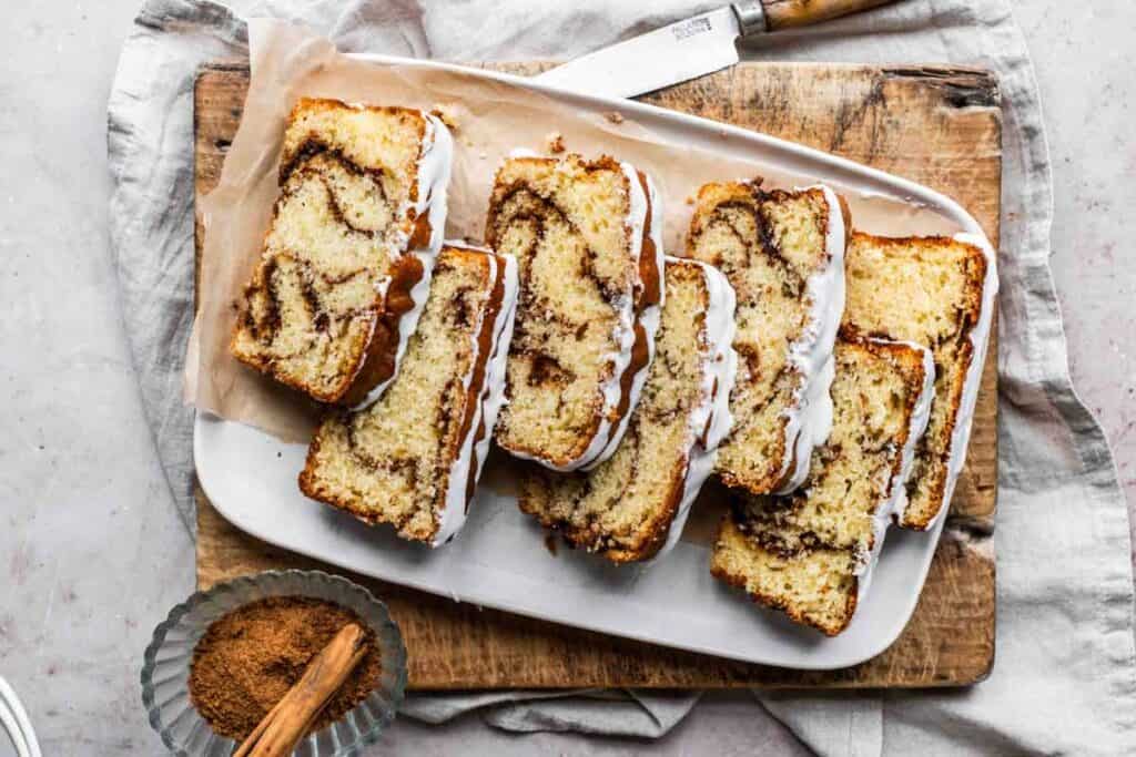 Cinnamon Swirl Bread (Cake Mix Recipe) - Mighty Mrs