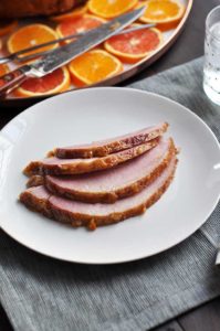 How to Carve a Whole Ham - Mighty Mrs