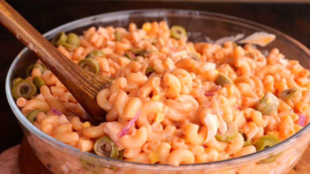 Catalina Pink Pasta Salad Mighty Mrs