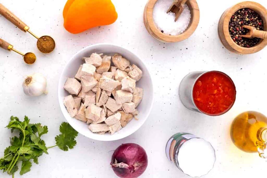 Easy Indian Chicken Curry - Mighty Mrs