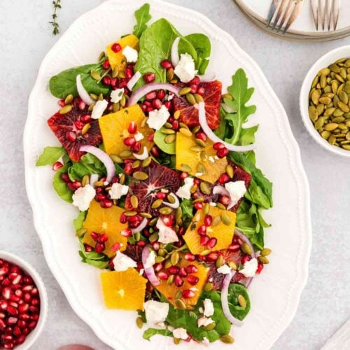 Pomegranate Citrus Salad - Mighty Mrs