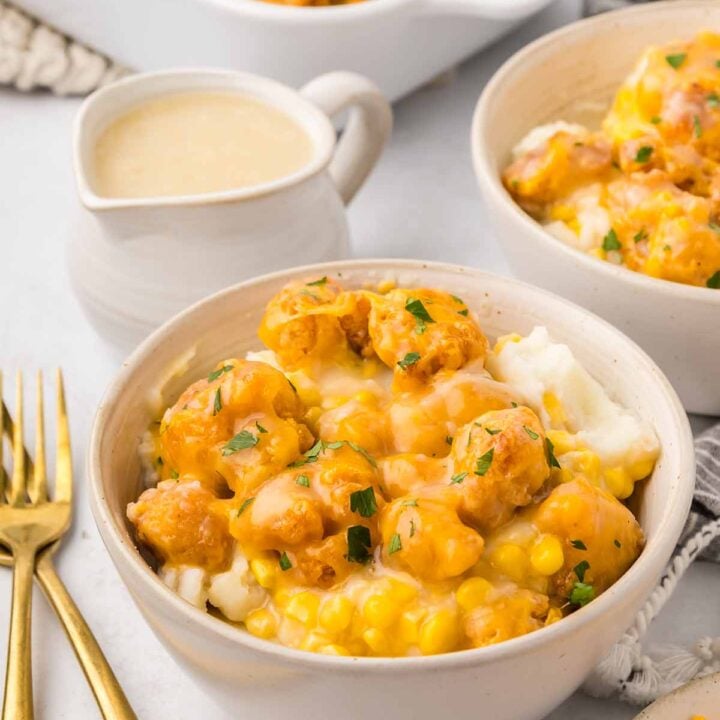 Chicken Mashed Potato Casserole - Mighty Mrs