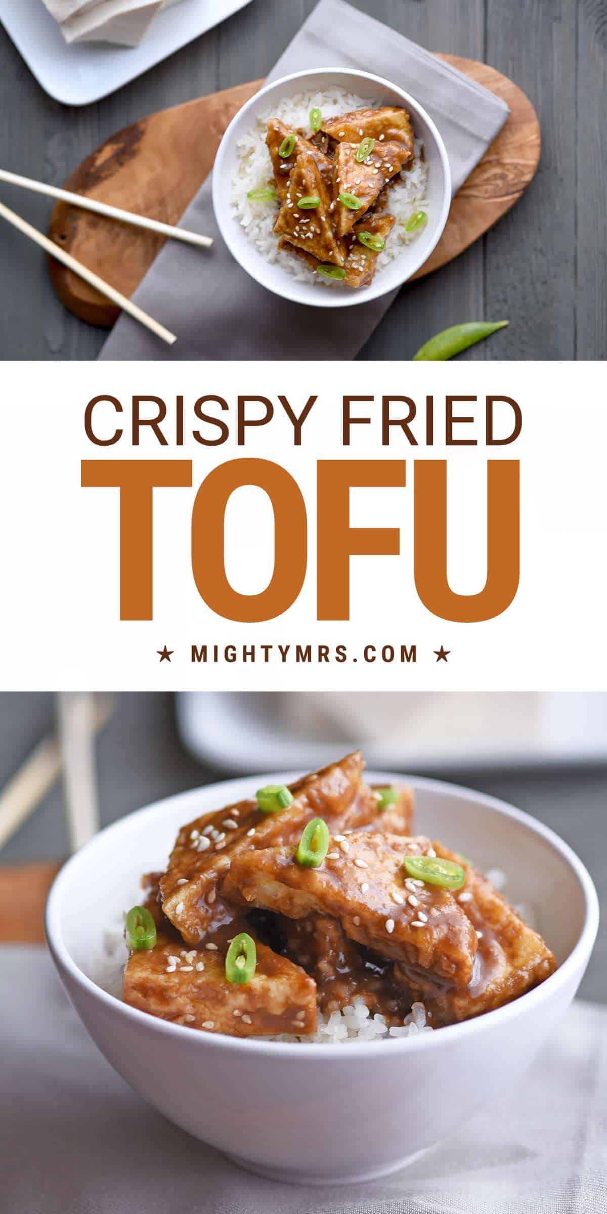 Crispy Sesame Tofu - Mighty Mrs