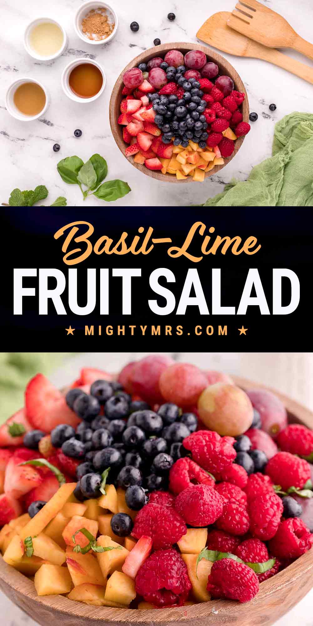Maple-Ginger Fruit Salad - Mighty Mrs
