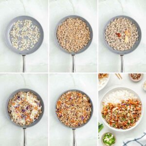 Chicken Egg Roll Bowl - Mighty Mrs