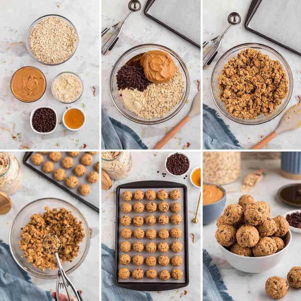 Peanut Butter Protein Balls - Mighty Mrs
