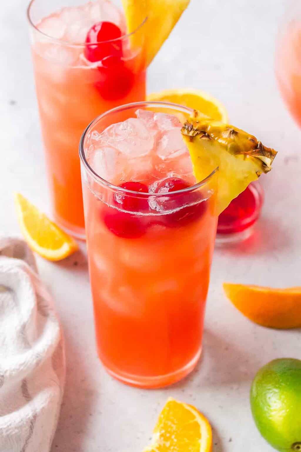 Pineapple-Orange Rum Punch - Mighty Mrs