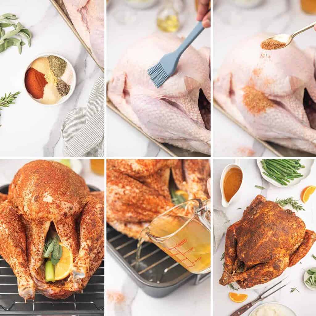 Roasted Turkey with Smoked Paprika