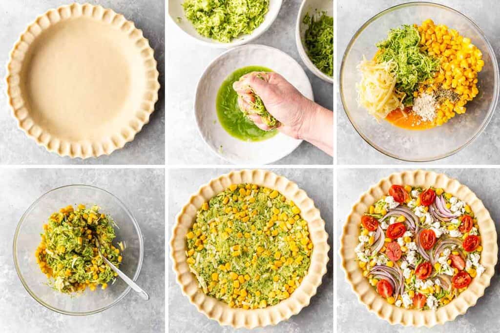 Garden Vegetable Pie - Mighty Mrs