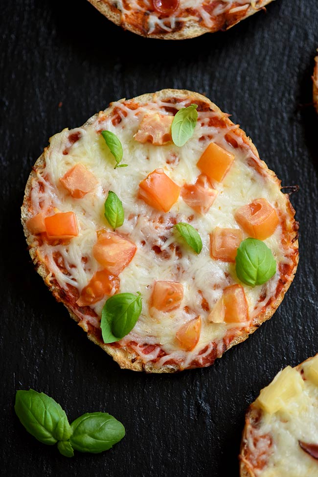 Kaiser Roll Pizzas - Mighty Mrs | Super Easy Recipes