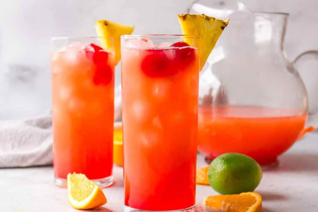 Pineapple-Orange Rum Punch - Mighty Mrs
