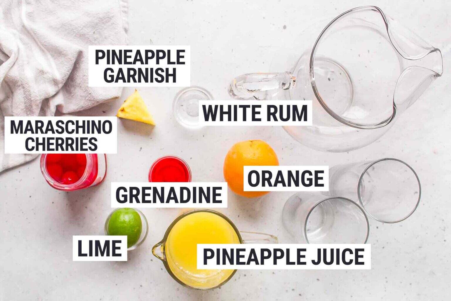 Pineapple-Orange Rum Punch - Mighty Mrs