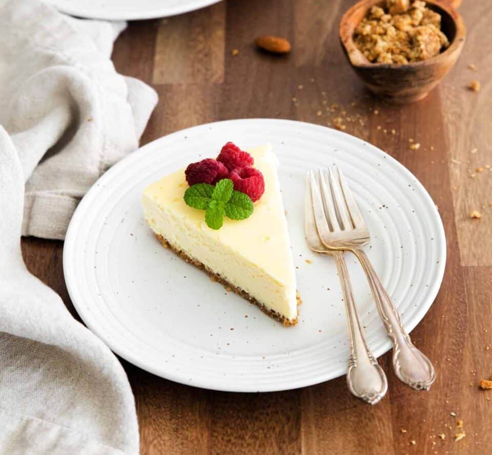 Italian Mascarpone and Ricotta Cheesecake - Mighty Mrs.