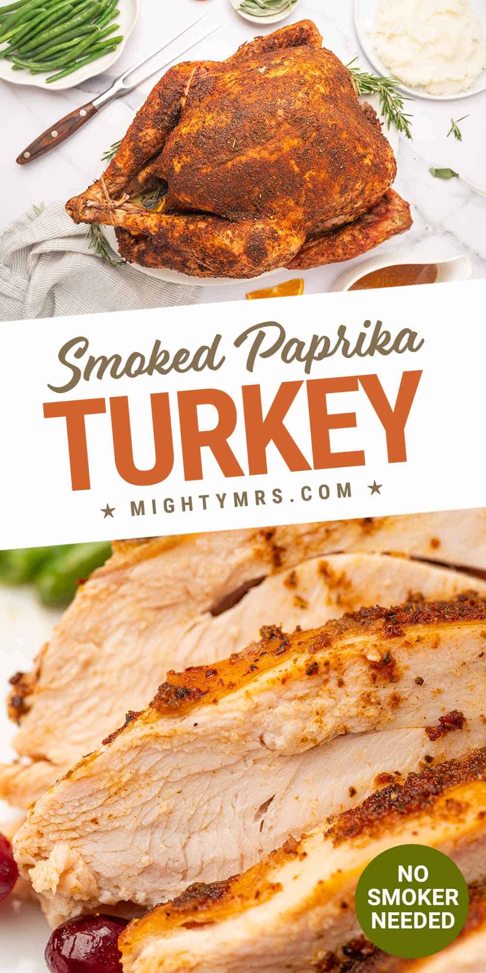 Roasted Turkey with Smoked Paprika